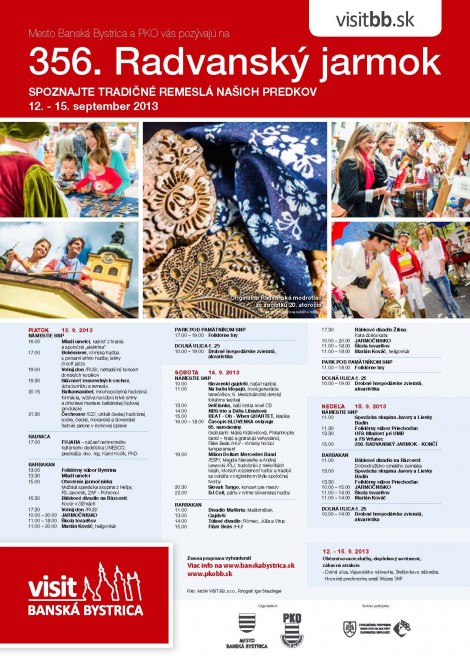 Hviezdou 356.Radvanského jarmoku 13.-15.septembra bude Čechomor