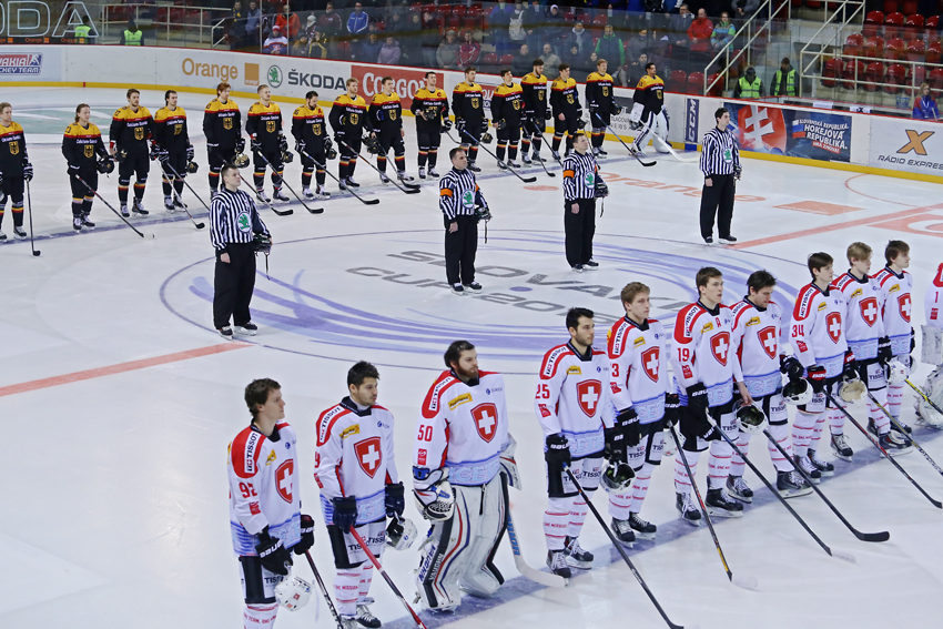 FOTO zo Slovakia Cup: Švajčiari vo finále vyzvú Slovensko