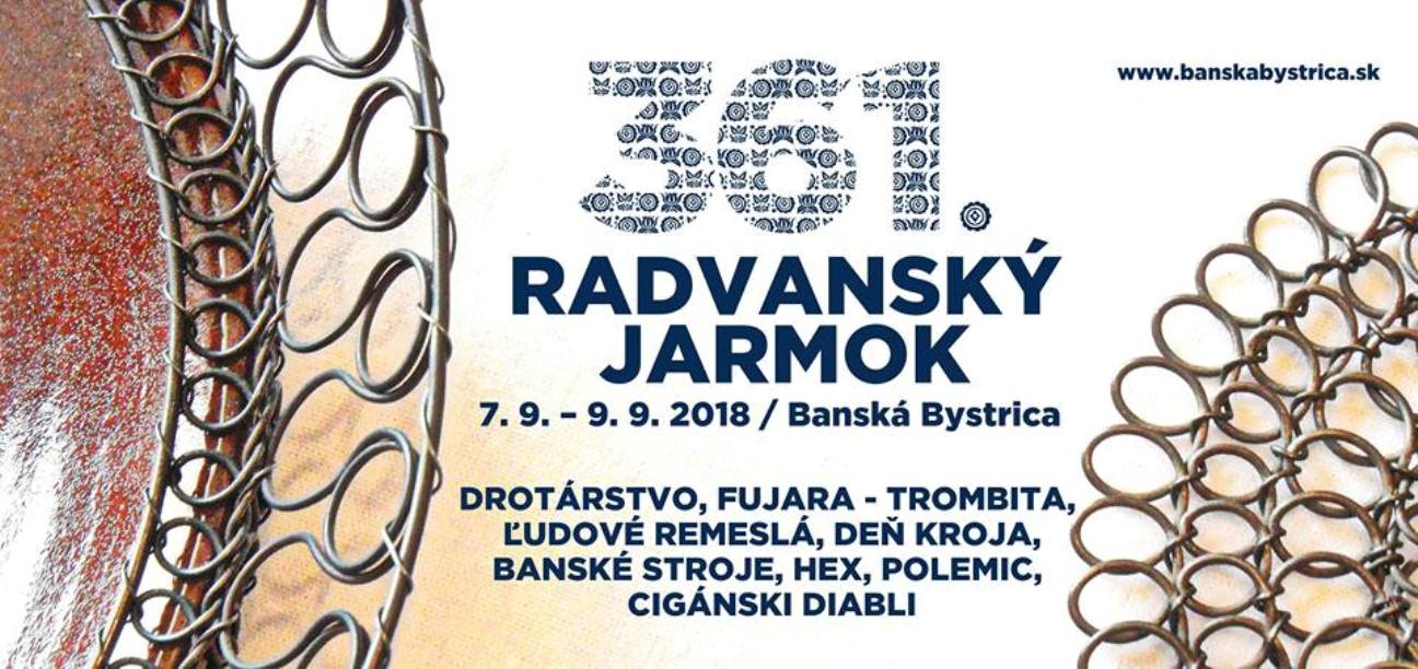 Avízo na septembrový Radvanský jarmok