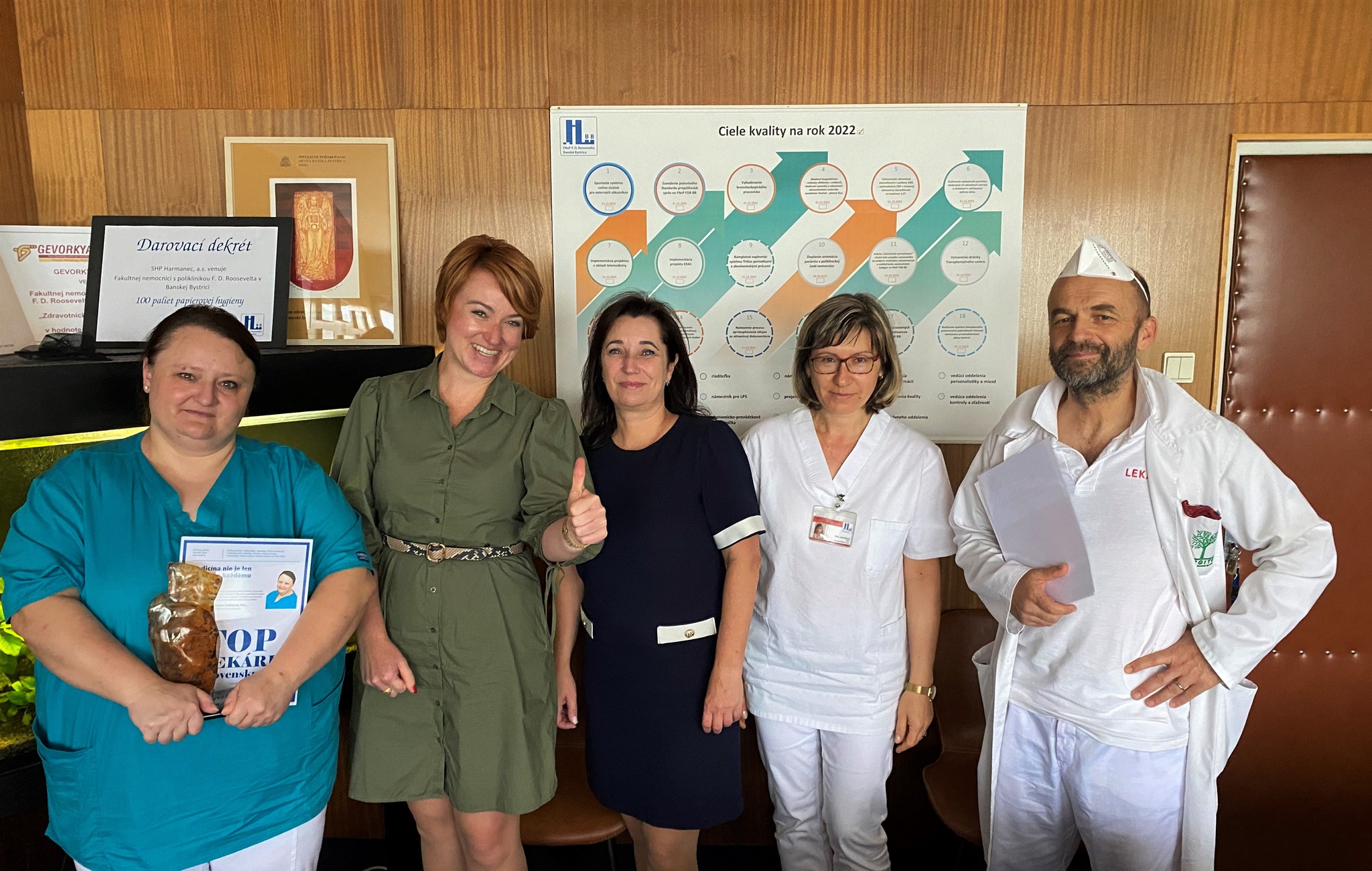 Poznáme výsledky ankety TOP LEKÁRI na Slovensku - úspech 6 lekárov z Rooseveltky