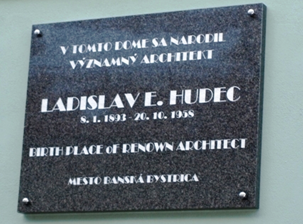 Slávny architekt Ladislav E. Hudec sa narodil v Banskej Bystrici pred 130 rokmi