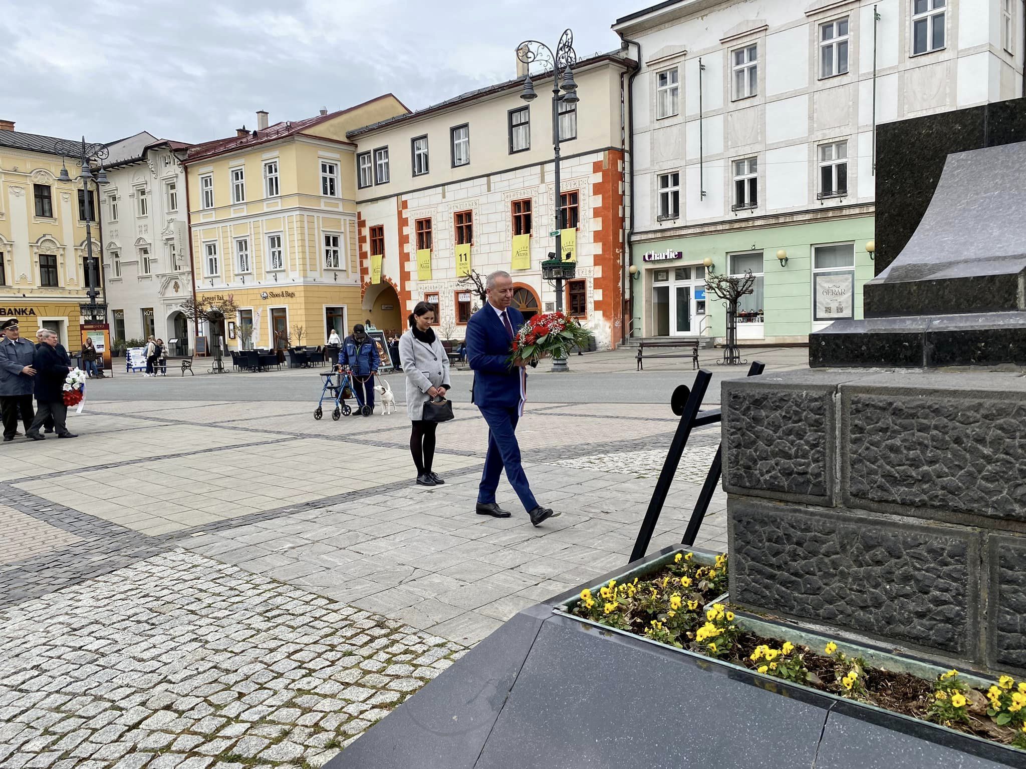 V komornom duchu sme si pripomenuli 78. výročie oslobodenia Banskej Bystrice