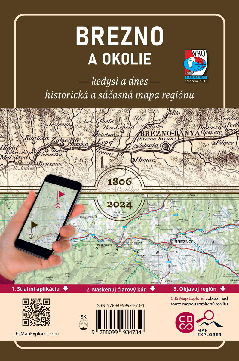 Historické a súčasné Brezno na jednej mape: Vo VKÚ Harmanec sa chystá ...