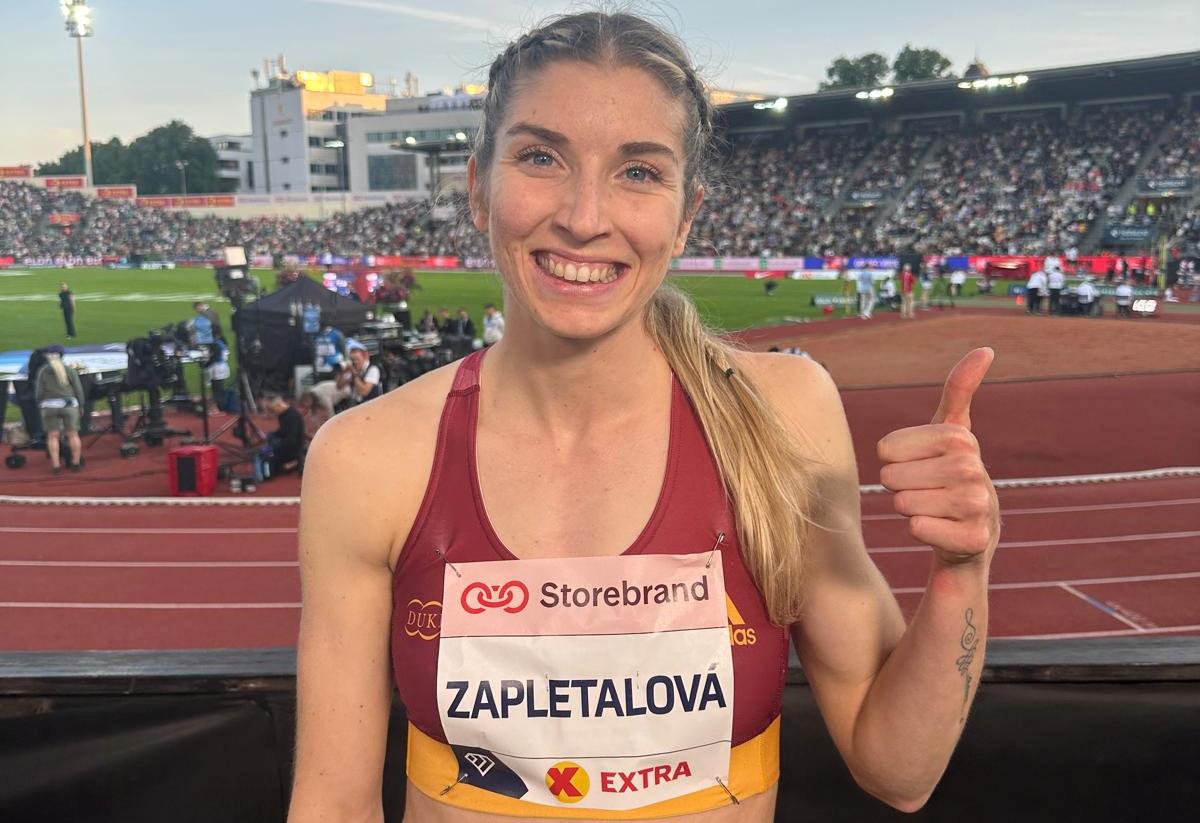 Fantastická Emma Zapletalová, druhá na Diamantovej lige, splnila ostrý ...