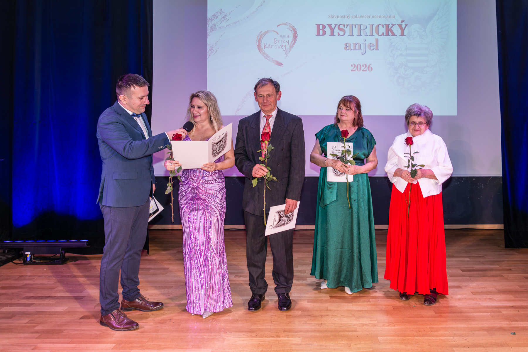 FOTO: V meste pod Urpínom ocenili Bystrických anjelov 2026